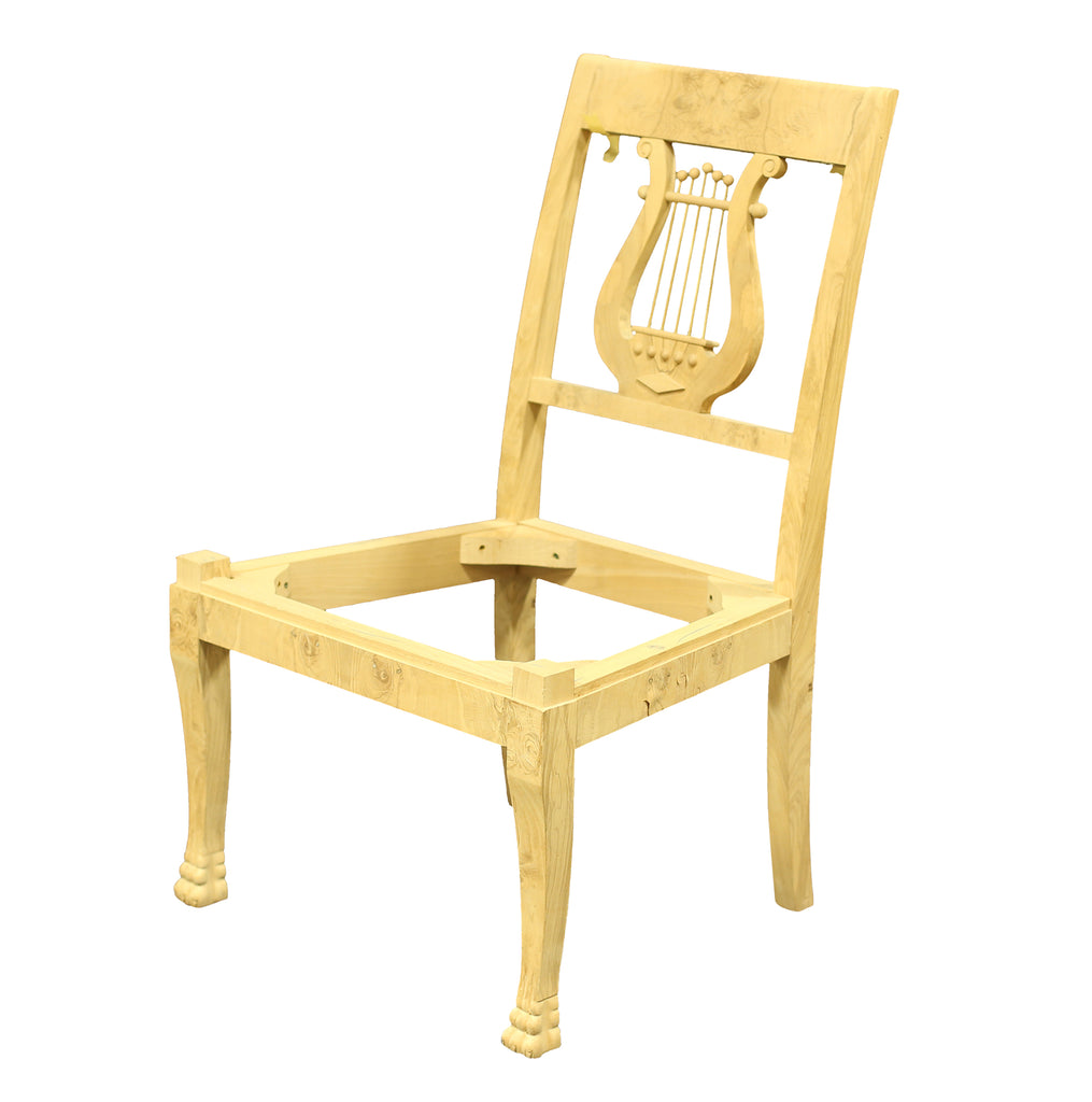 LYRE BACK SIDE CHAIR RAW FRAME – William Switzer