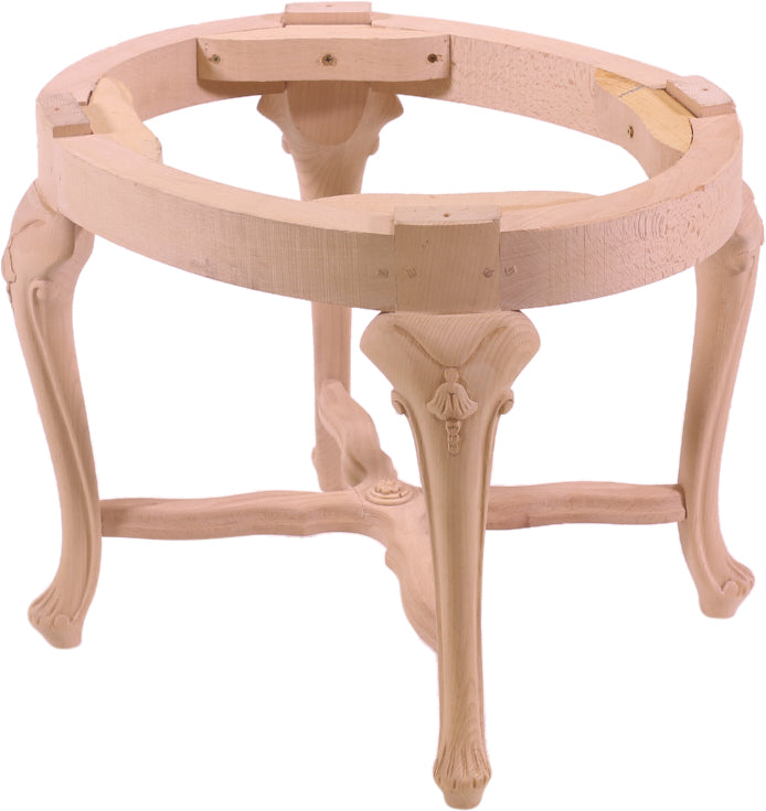 LOUIS XV TRANSITIONAL OVAL BENCH RAW FRAME – William Switzer